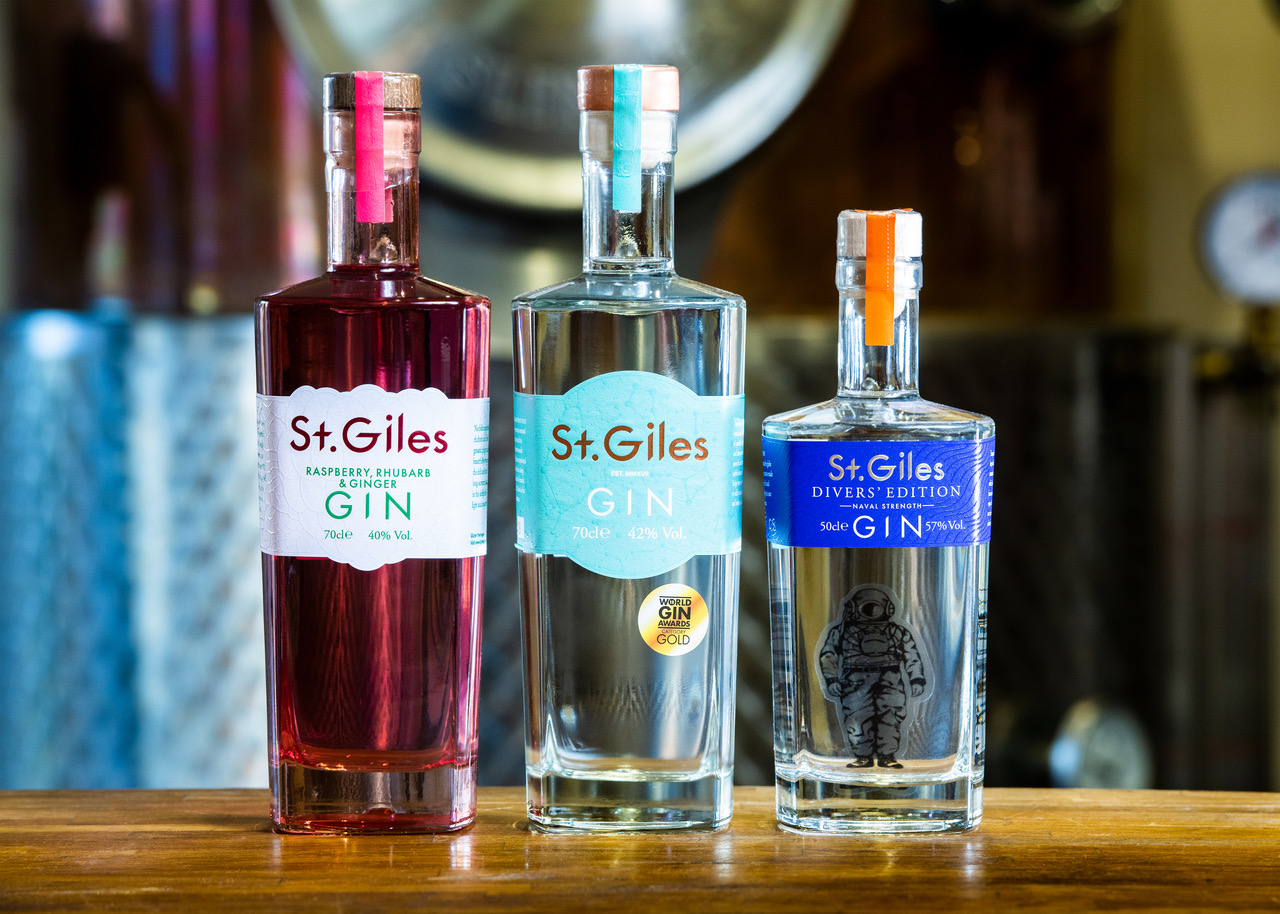 St. Giles Gin | Beautiful St. Giles Gin Distilled In Norfolk